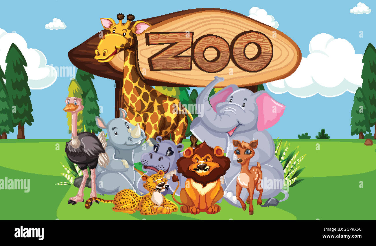 The group the animals hi-res stock photography and images - Alamy