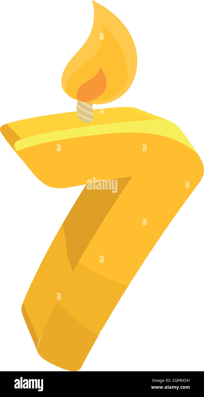 Number candle birthday cake Cut Out Stock Images & Pictures - Alamy