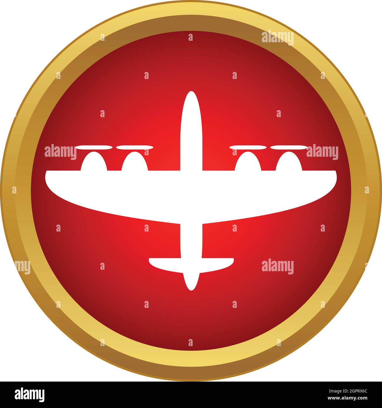 White transport aircraft in Stock Vector Images - Alamy