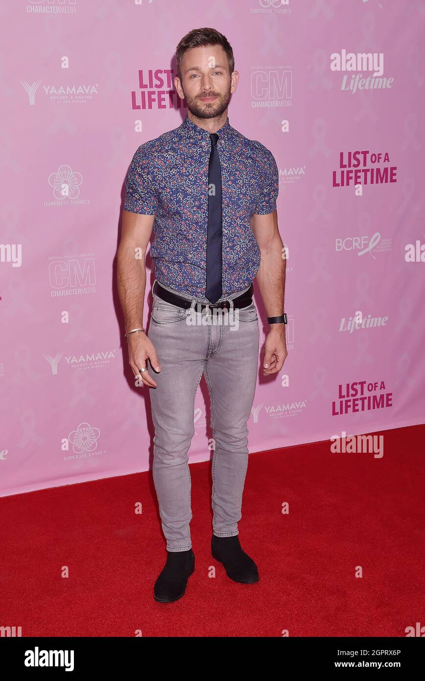 LOS ANGELES, CA - SEPTEMBER 29: Derek Yates attends the premiere of ...