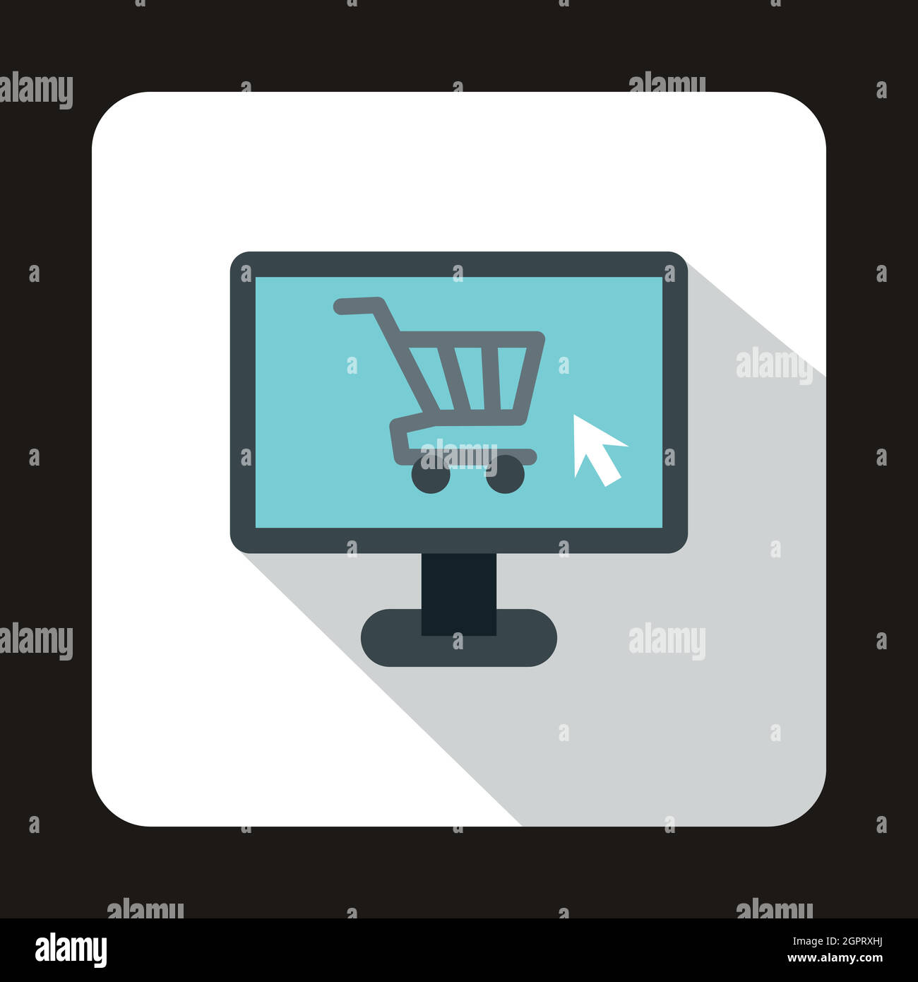 Internet money computer screen Stock Vector Images - Alamy