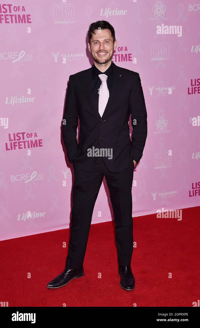LOS ANGELES, CA - SEPTEMBER 29: Jake Helgren attends the premiere of ...