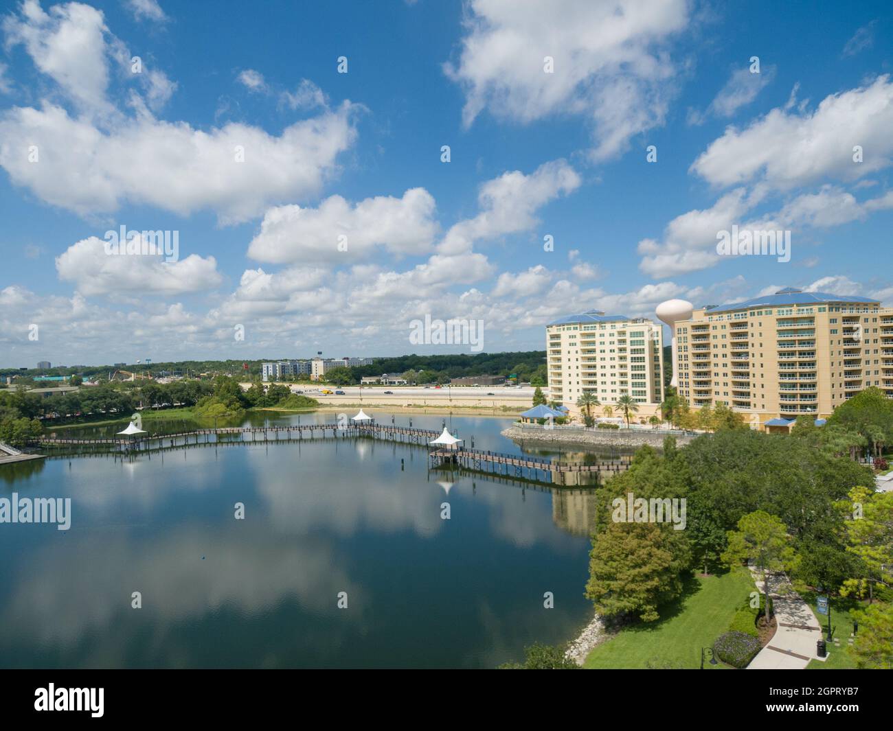 Altamonte springs on a map hi-res stock photography and images - Alamy