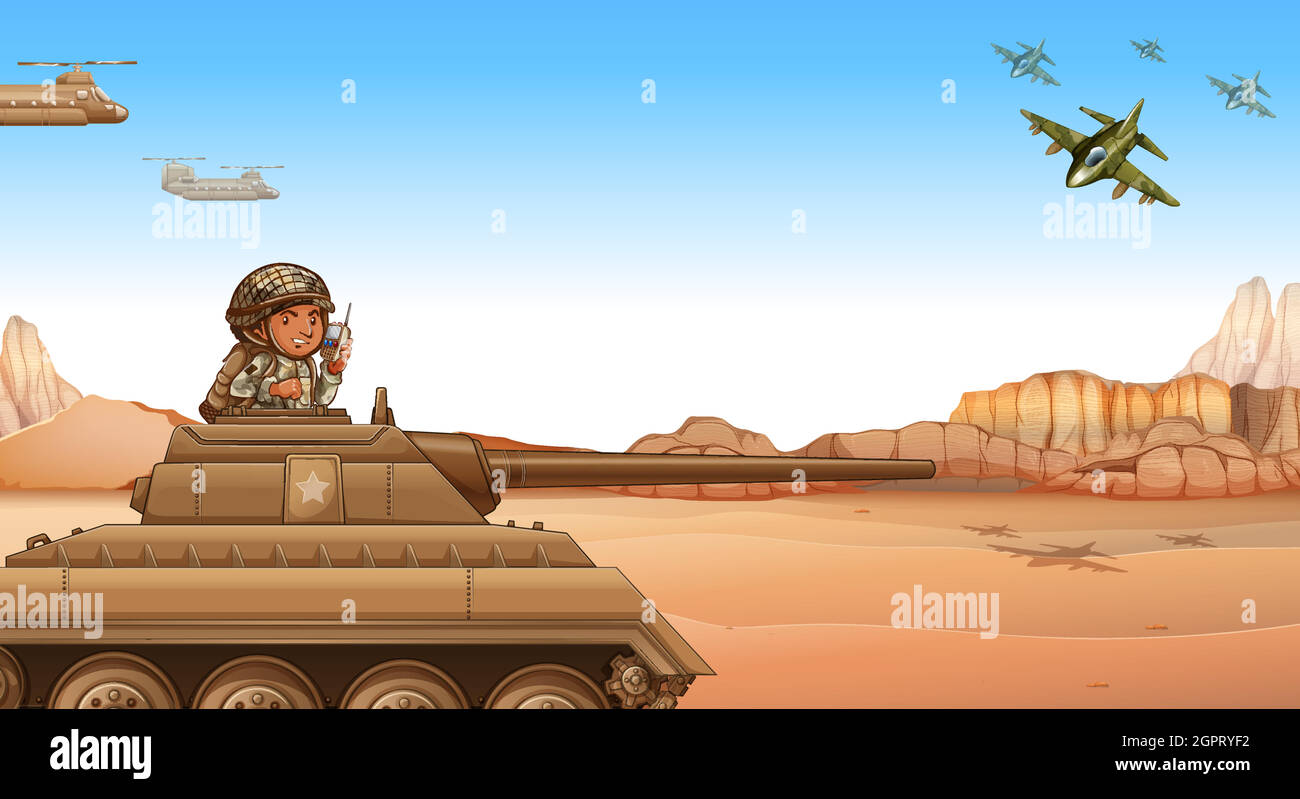 Warzone landscape hi-res stock photography and images - Alamy