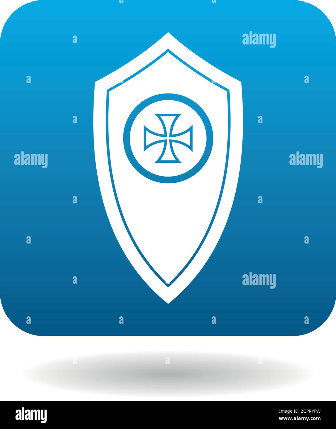 Symbol of a cross Stock Vector Images - Alamy