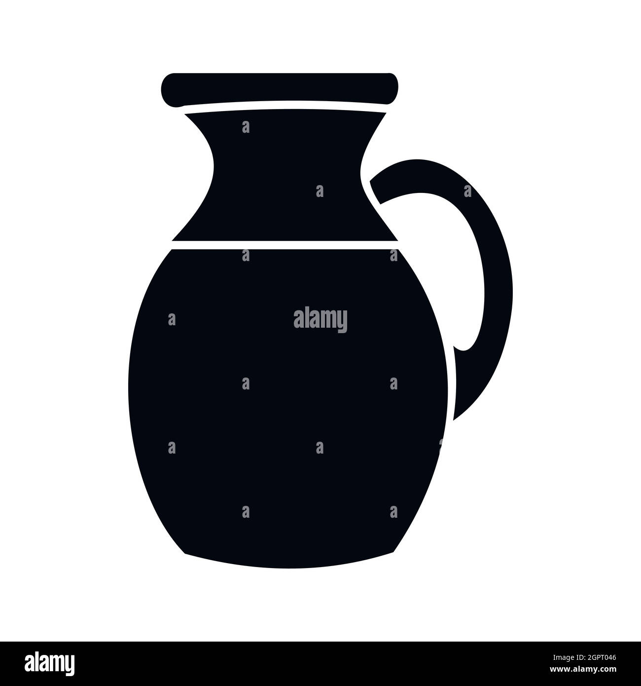 Jug of milk icon, simple style Stock Vector Image & Art - Alamy