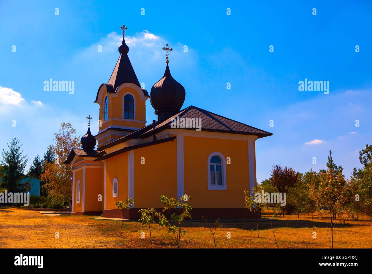 Orthodox Monastery Tipova in Moldova . Famous place of worship from ...