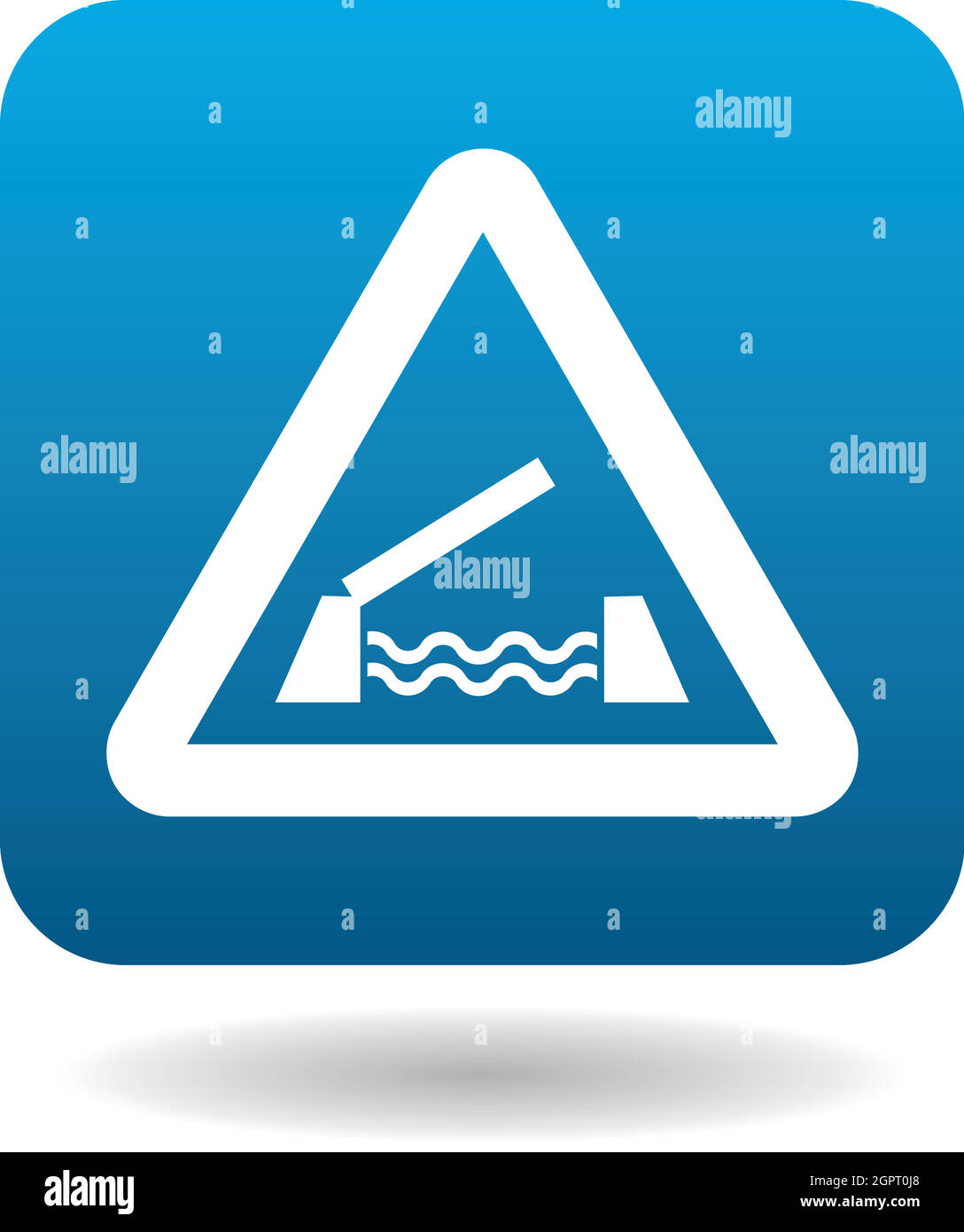 Warning construction sign in Stock Vector Images - Alamy