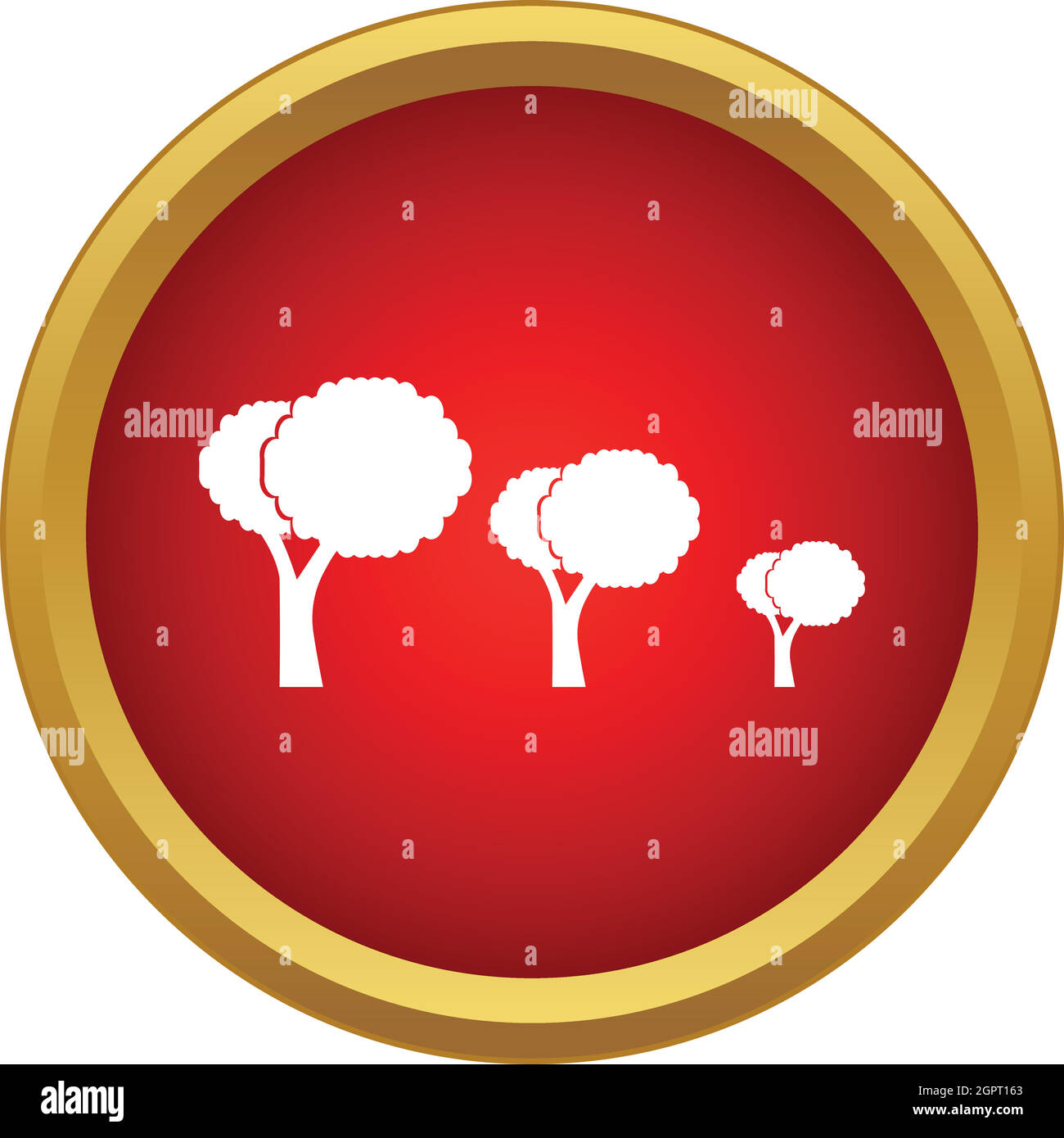 Trees symbol Stock Vector Images - Alamy