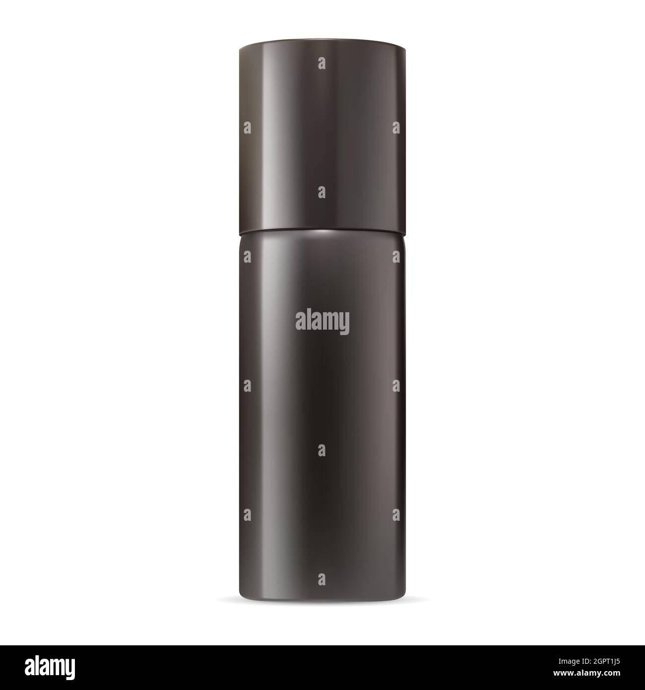 Deodorant spray mockup. Aluminum aerosol bottle blank. Metal air ...