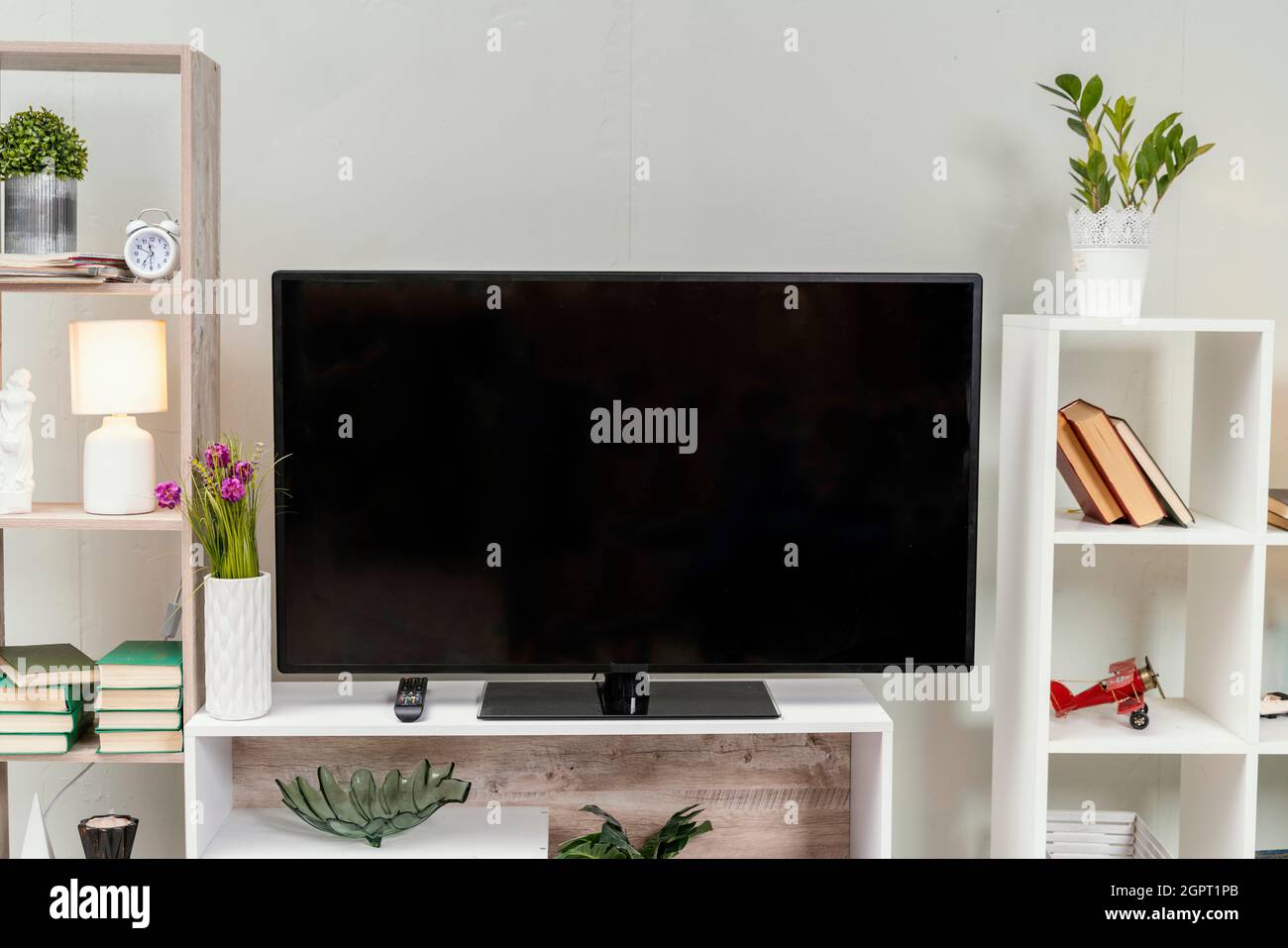 Room interior design for new home Stock Photo - Alamy