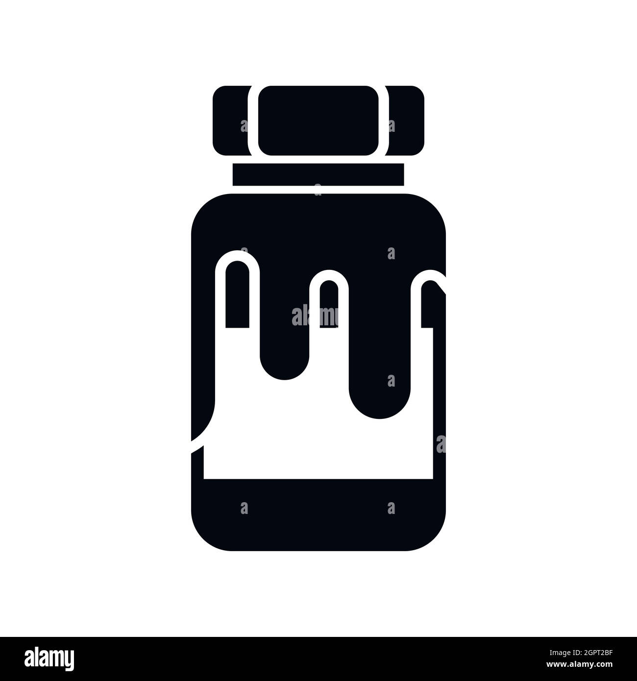 Black simple icon plastic Cut Out Stock Images & Pictures - Alamy