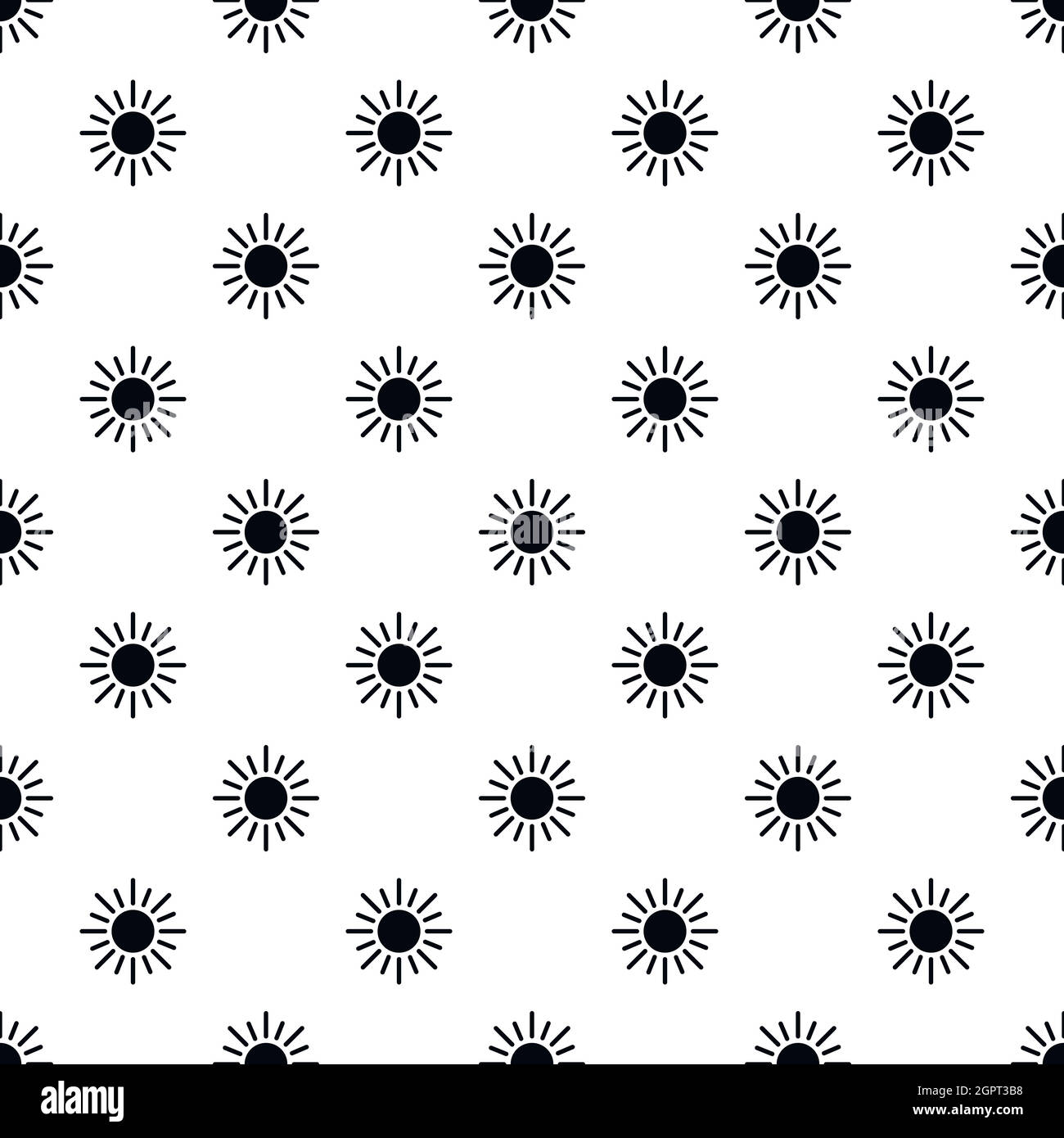 Sunbeam pattern Stock Vector Images - Alamy