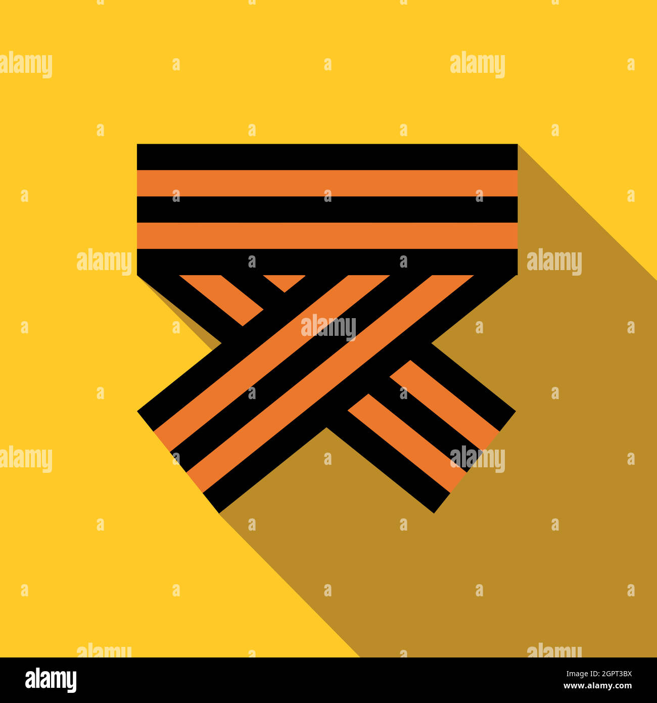 St george ribbon symbol Stock Vector Images - Alamy