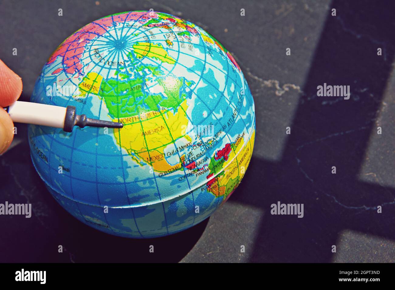 Physical map united states hi-res stock photography and images - Alamy