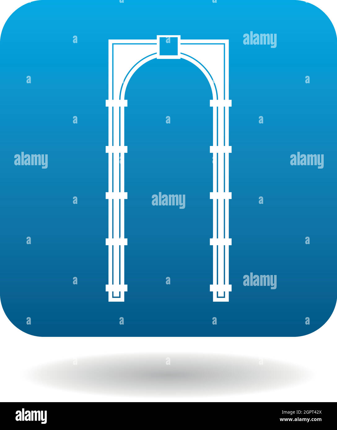 Classic arch icon, simple style Stock Vector Image & Art - Alamy