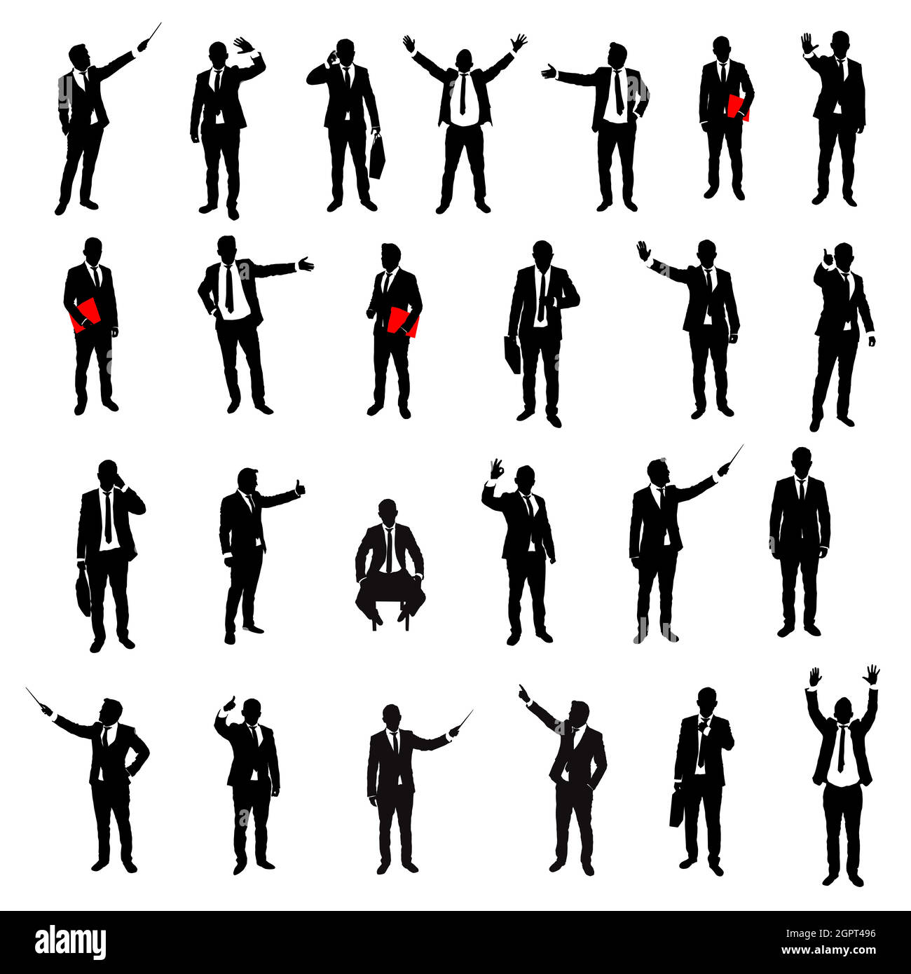 Business men walking Stock Vector Images - Alamy