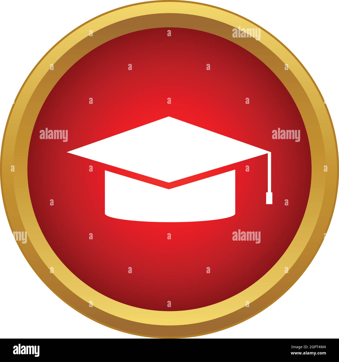 Cap student icon, simple style Stock Vector Image & Art - Alamy