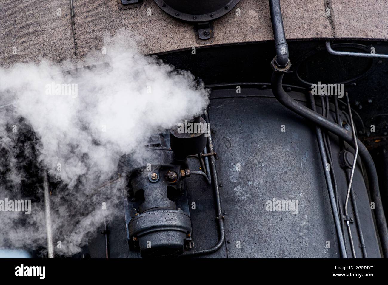 Steam locomotive meeting at the Odense Railway Museum (Jernbanemuseum ...