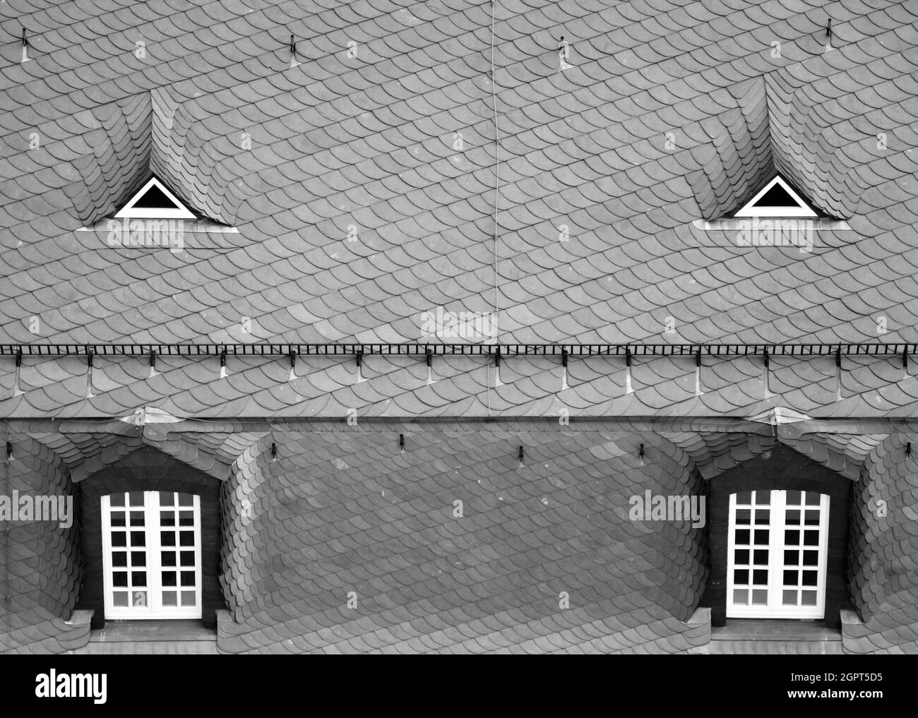 Four dormer windows hi-res stock photography and images - Alamy
