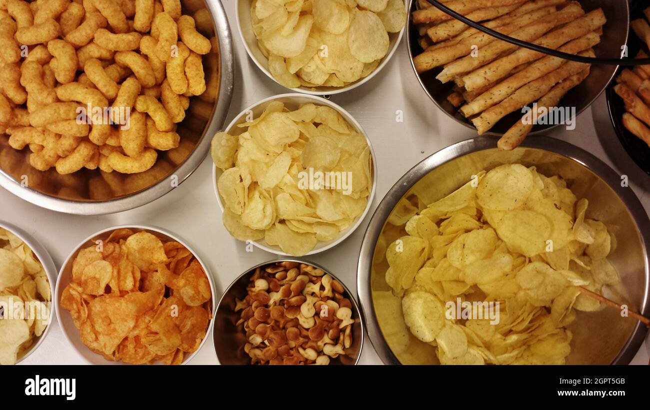 Unhealthy snacks hi-res stock photography and images - Alamy