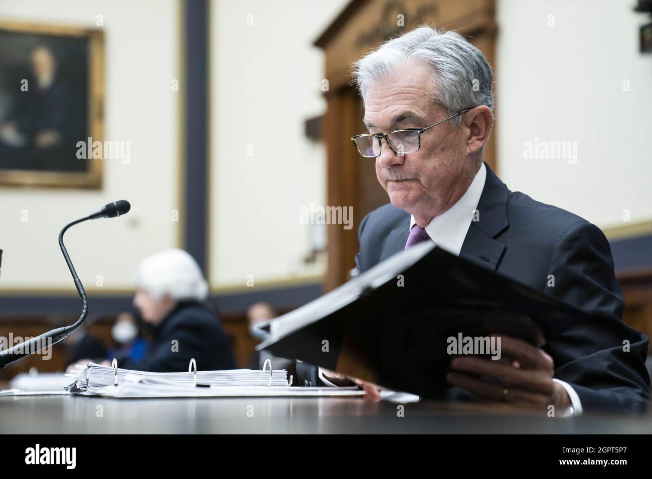 Jerome powell 2021 hi-res stock photography and images - Alamy