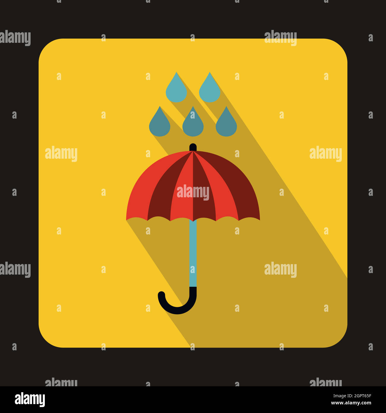 Rainy drops Stock Vector Images - Alamy