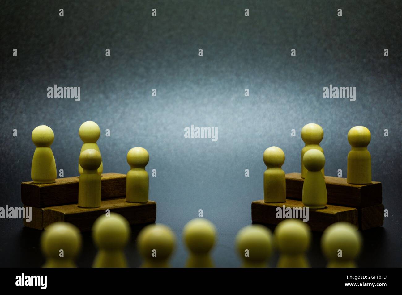 Two people standing podium hi-res stock photography and images - Alamy