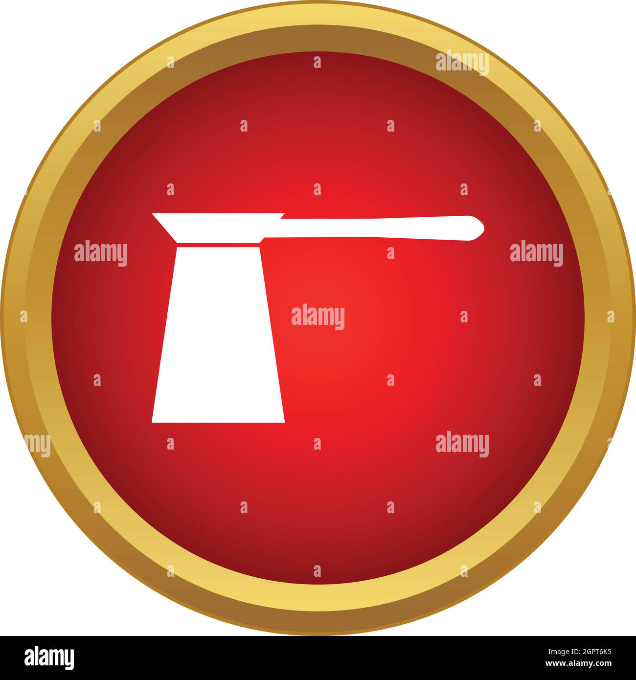 Breakfast coffee in white Stock Vector Images - Alamy