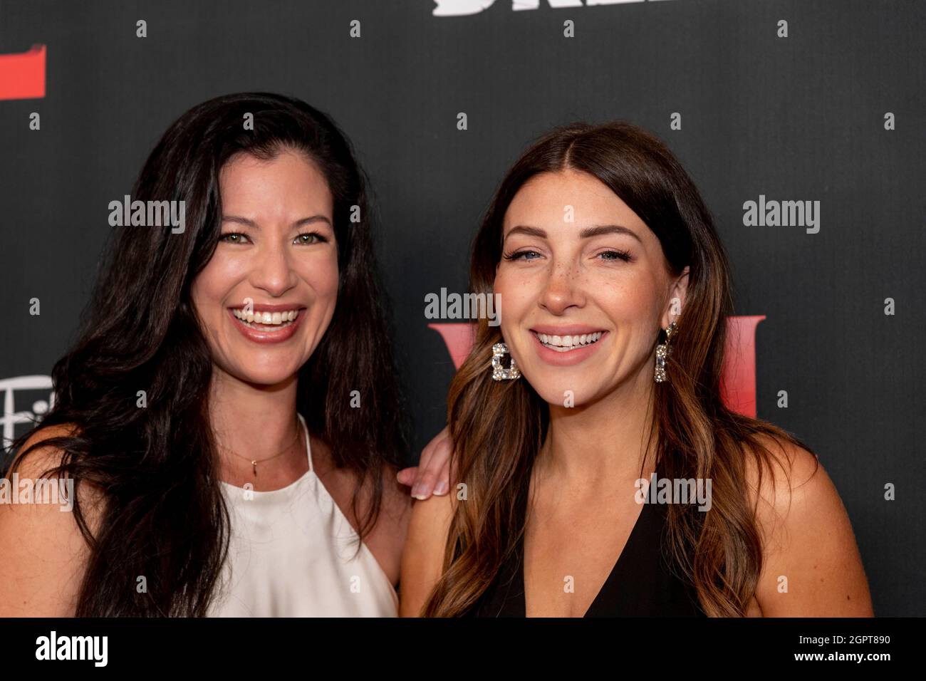 Samantha Jean, Maria Breese attend Social House Films Premiere of "VAL ...