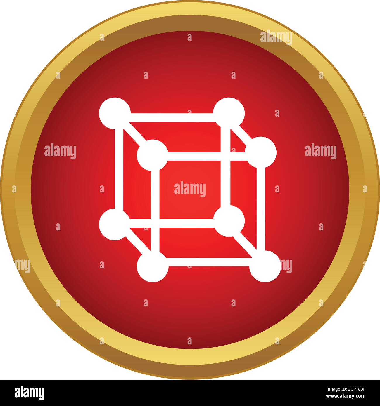 Molecular cube icon, simple style Stock Vector Image & Art - Alamy