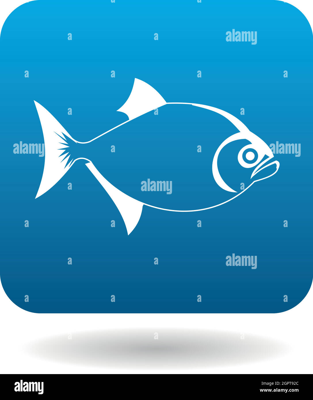 Vampire fish icon, simple style Stock Vector Image & Art - Alamy