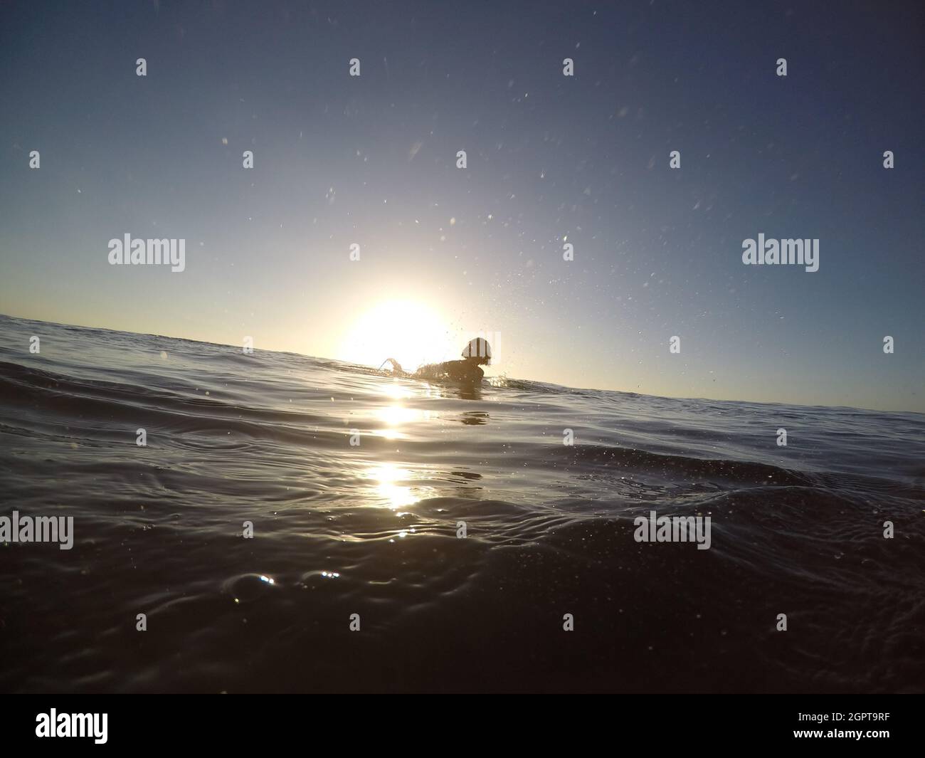 surf perfect spot barrel Stock Photo - Alamy