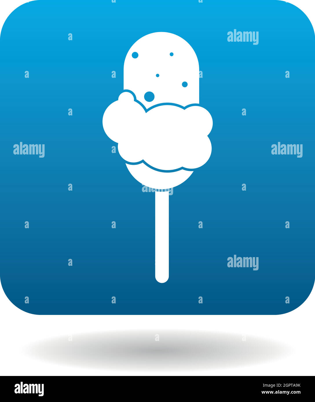 Ice cream stick simple Stock Vector Images - Alamy