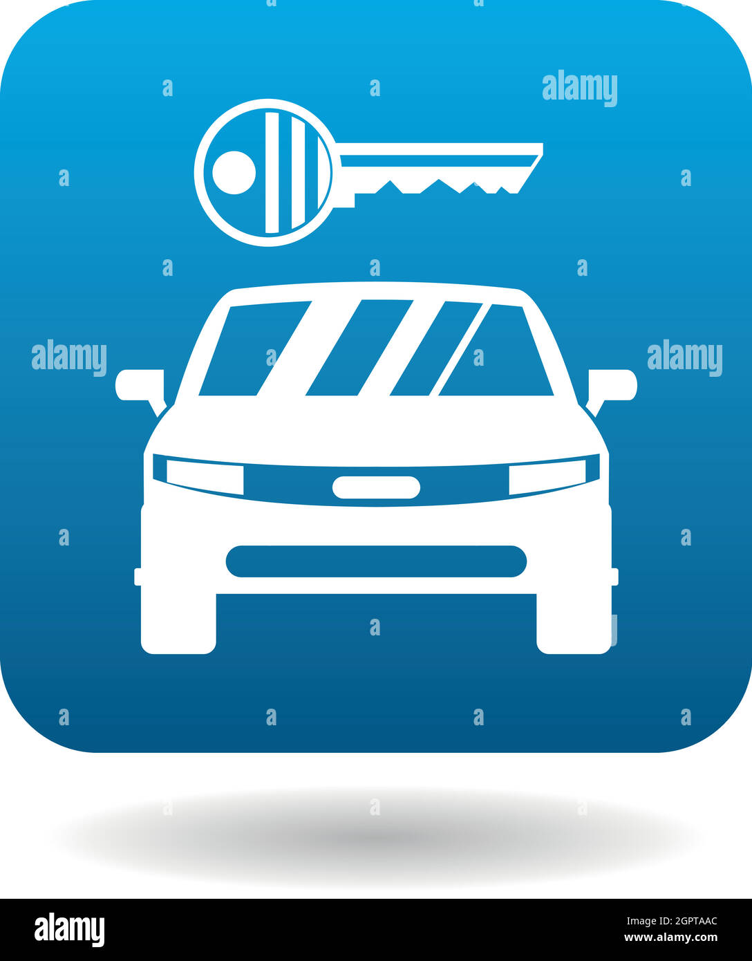 Car from impound yard icon, simple style Stock Vector Image & Art - Alamy