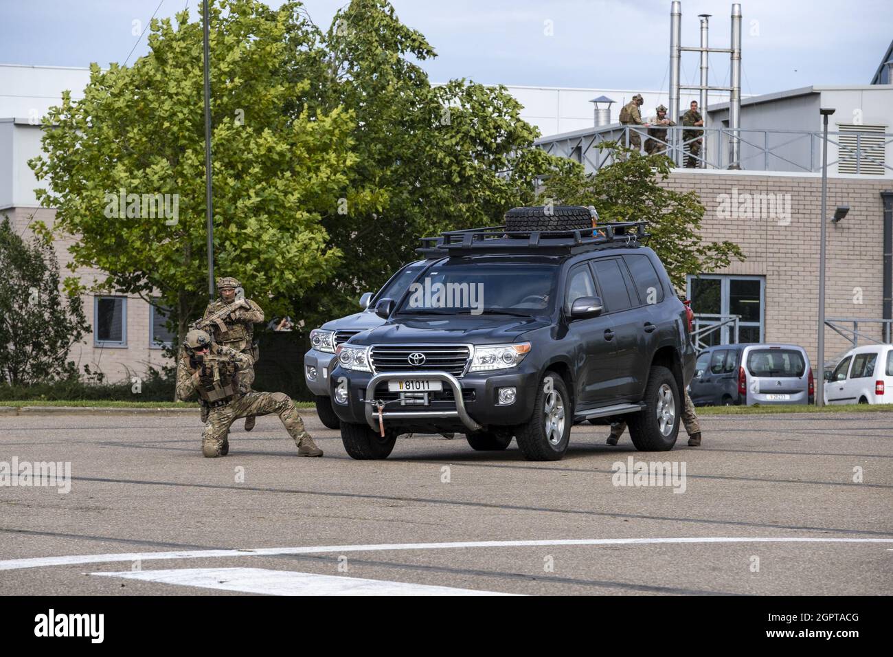 Illustration picture shows a dynamic demonstration, following a ...