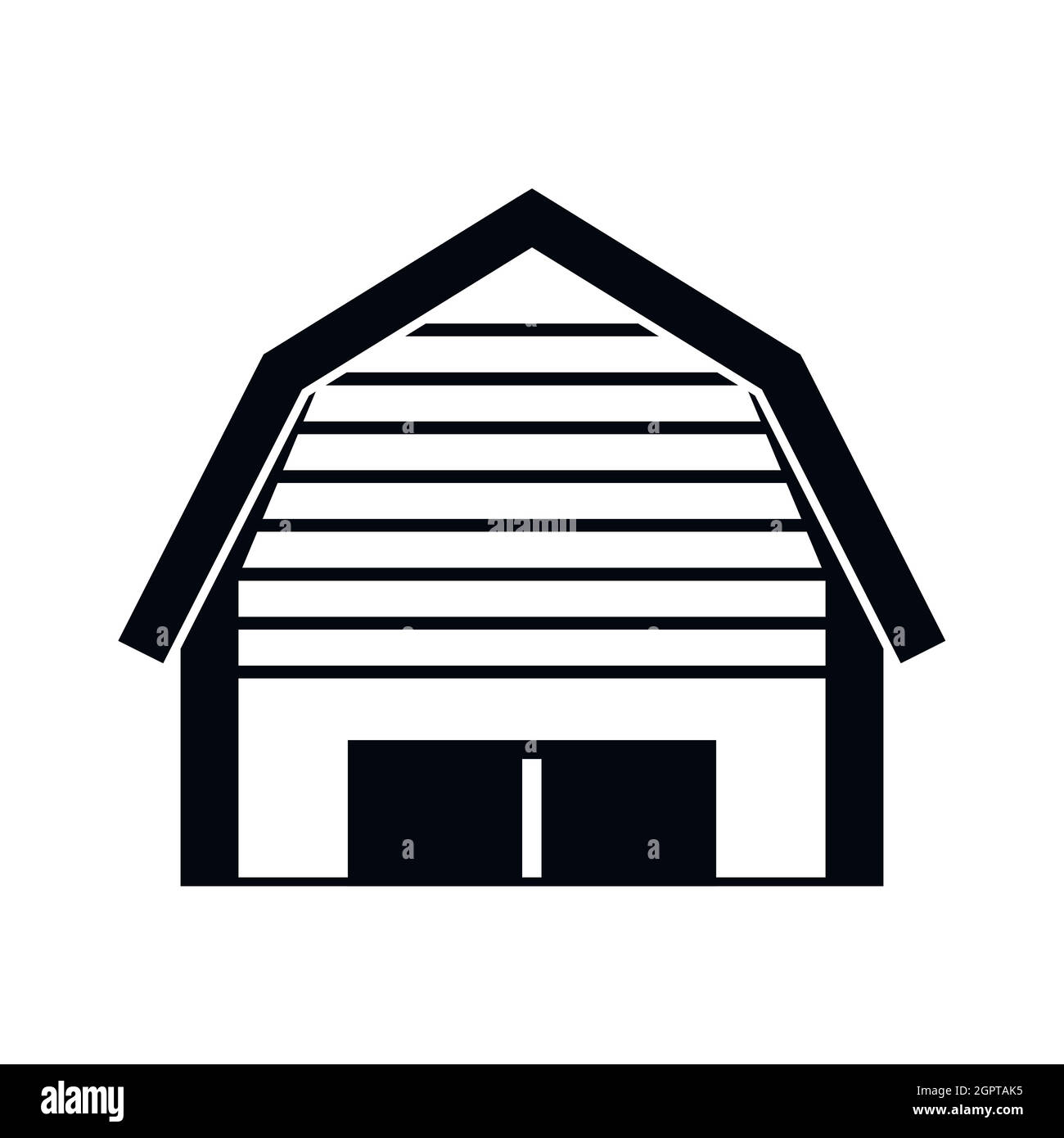 High garage icon, simple style Stock Vector Image & Art - Alamy