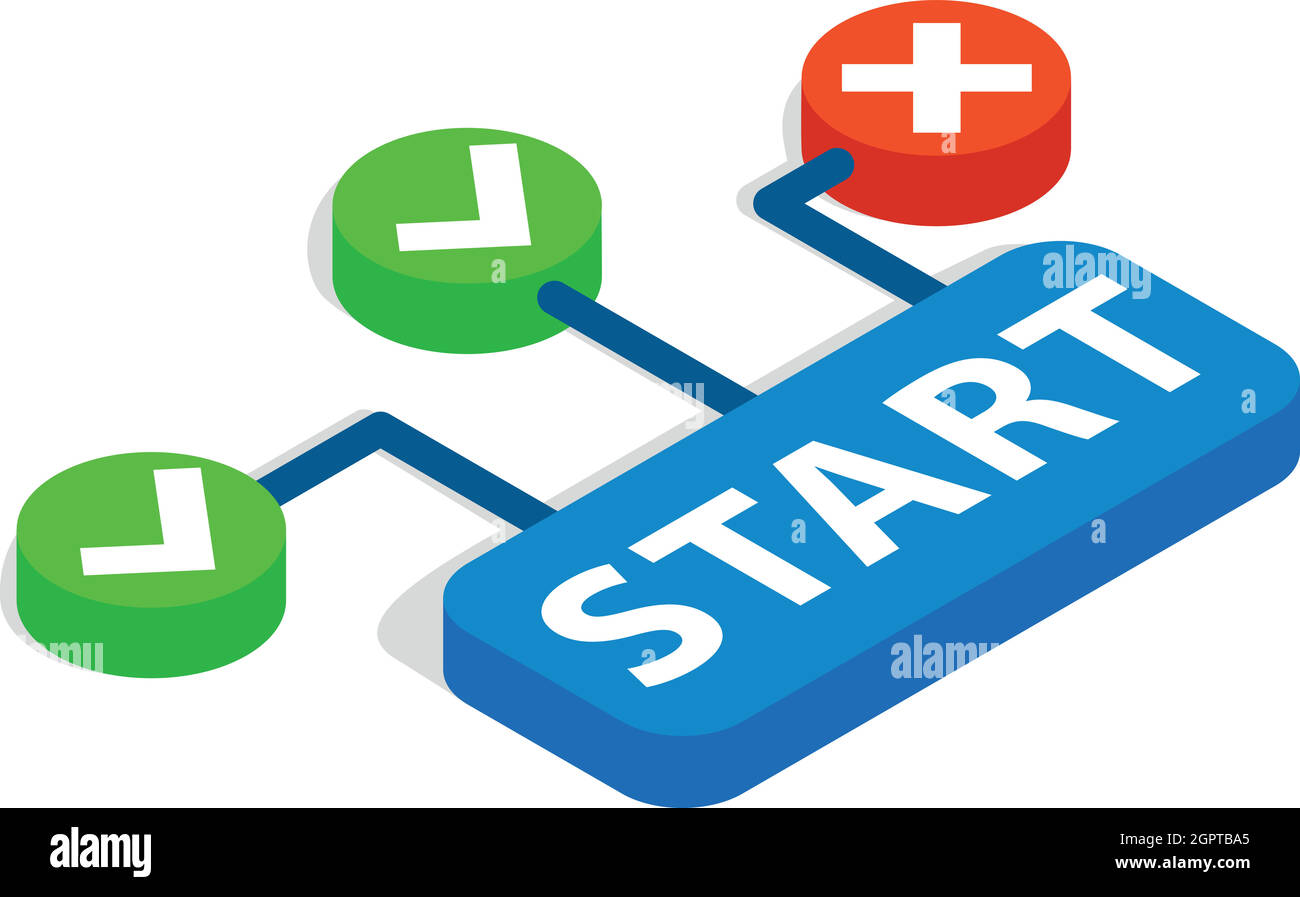 Start icon Stock Vector Images - Alamy