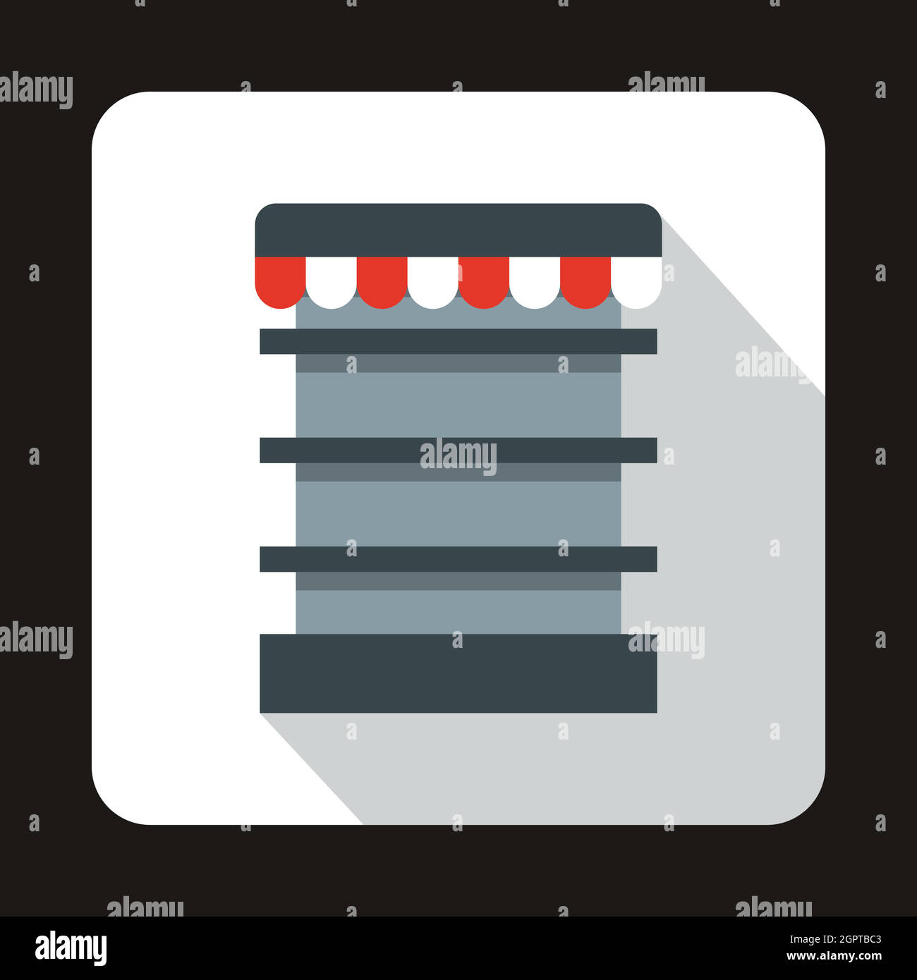 Empty fridge Stock Vector Images - Alamy