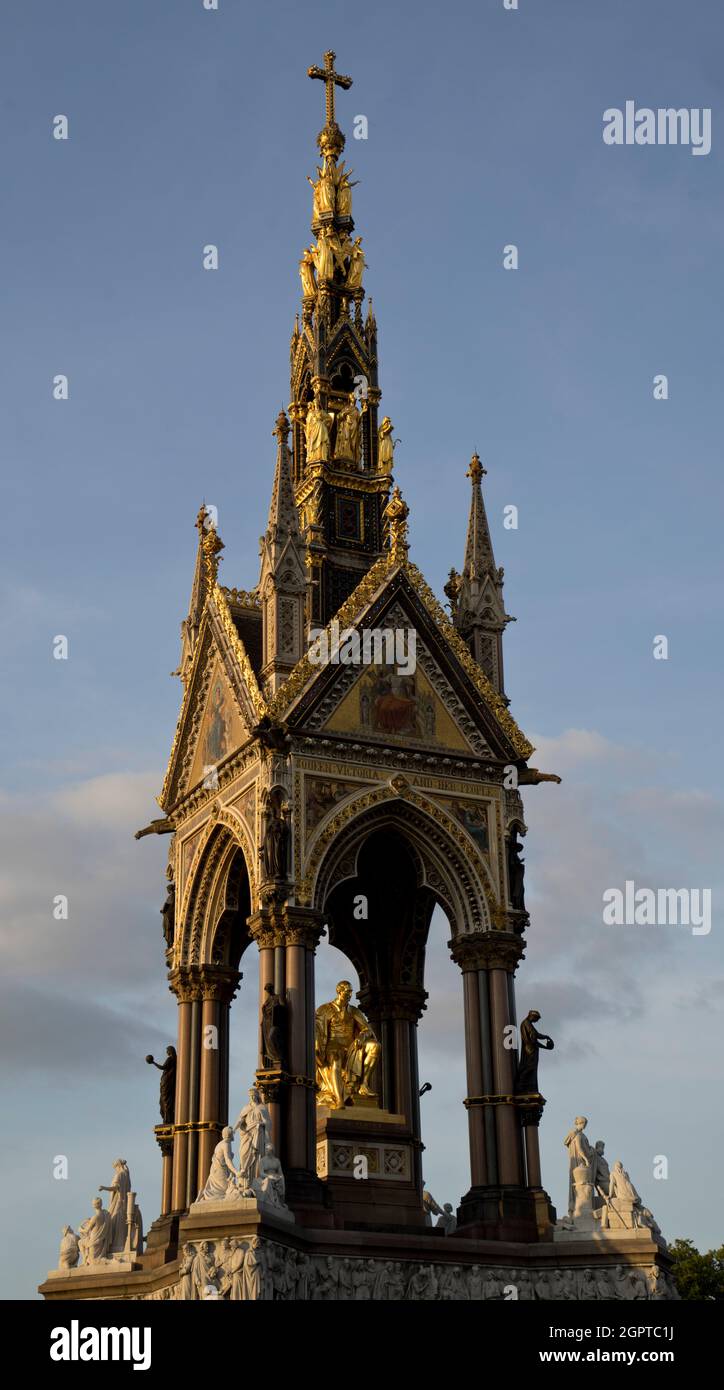 Albert Memorial monument in Hyde Park,London,England,UK Stock Photo - Alamy