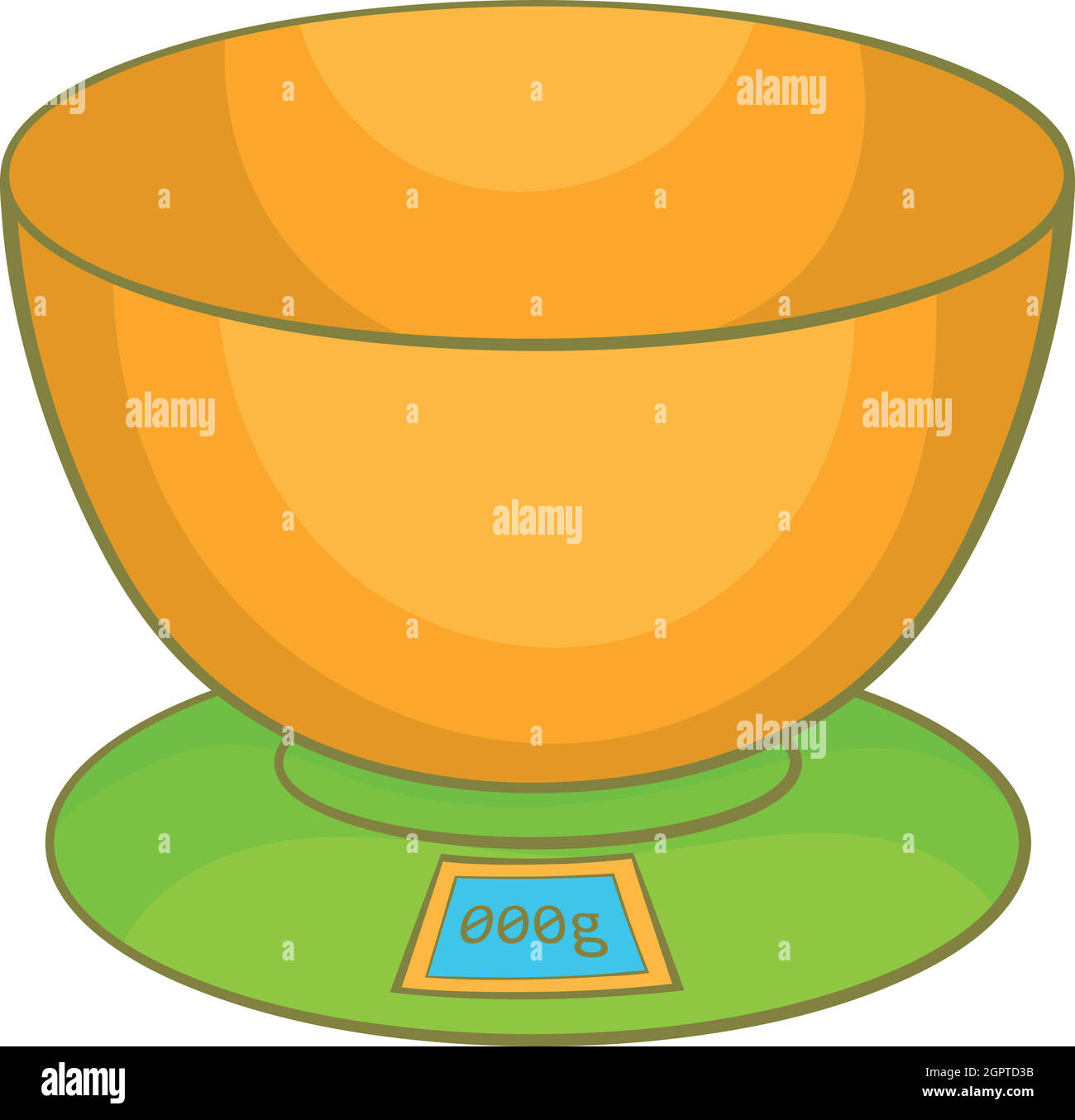 Kitchen scales icon, cartoon style Stock Vector Image & Art - Alamy