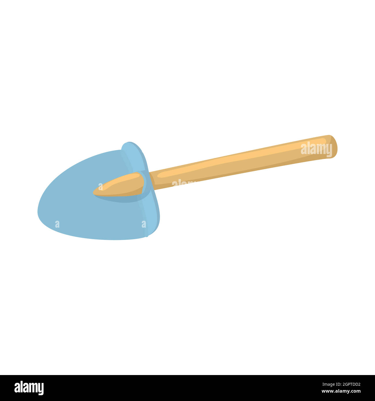 Shovel icon in cartoon style Stock Vector Image & Art - Alamy