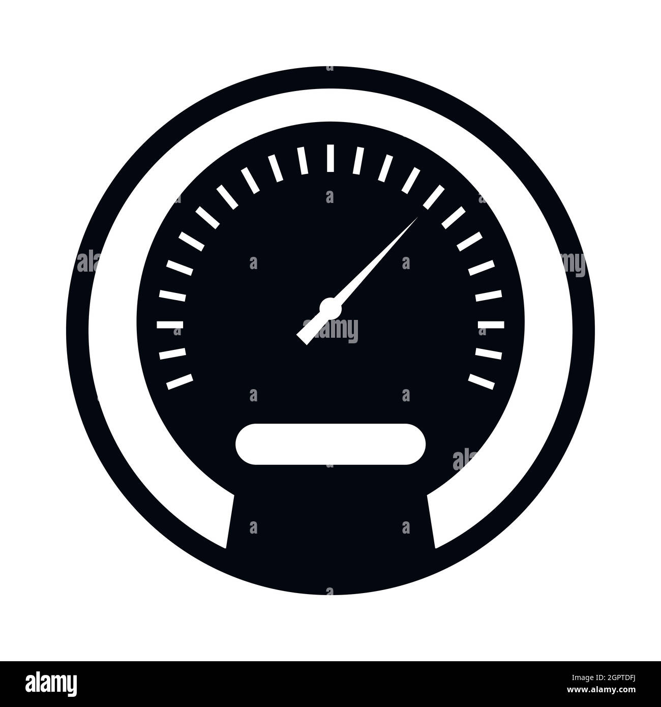 Speedometer icon, simple style Stock Vector Image & Art - Alamy