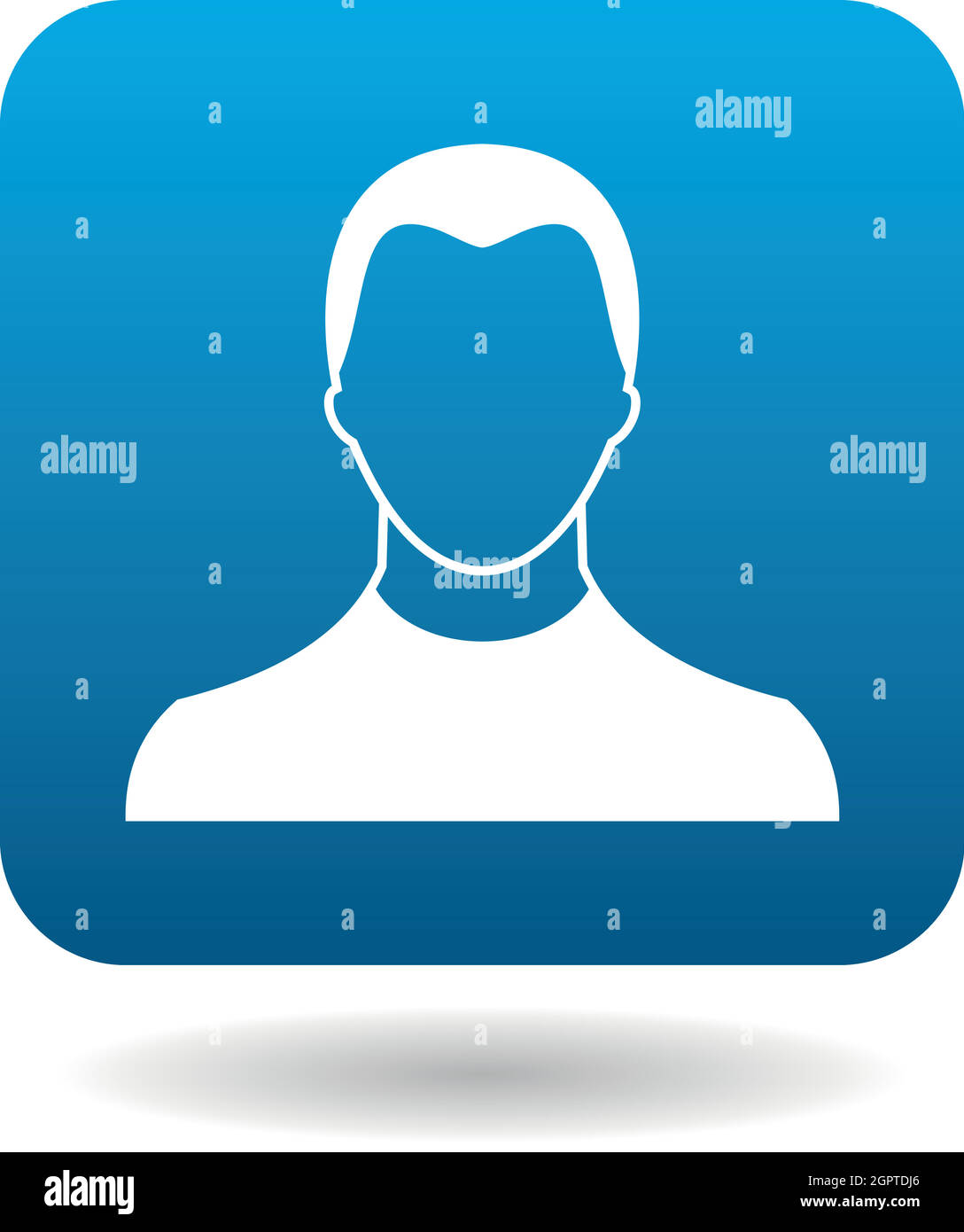 Simple avatar icon hi-res stock photography and images - Alamy