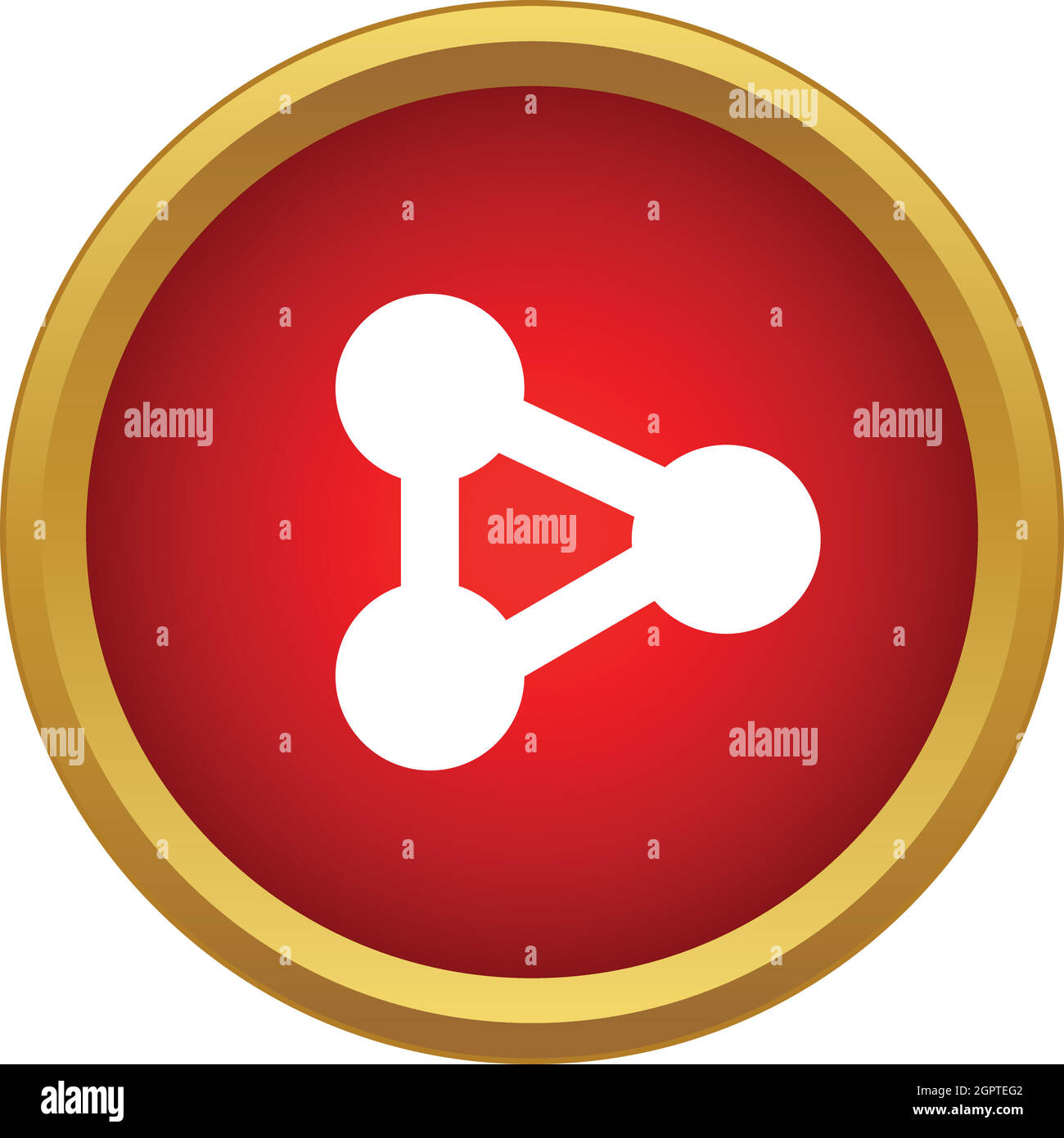 Molecule icon, simple style Stock Vector Image & Art - Alamy