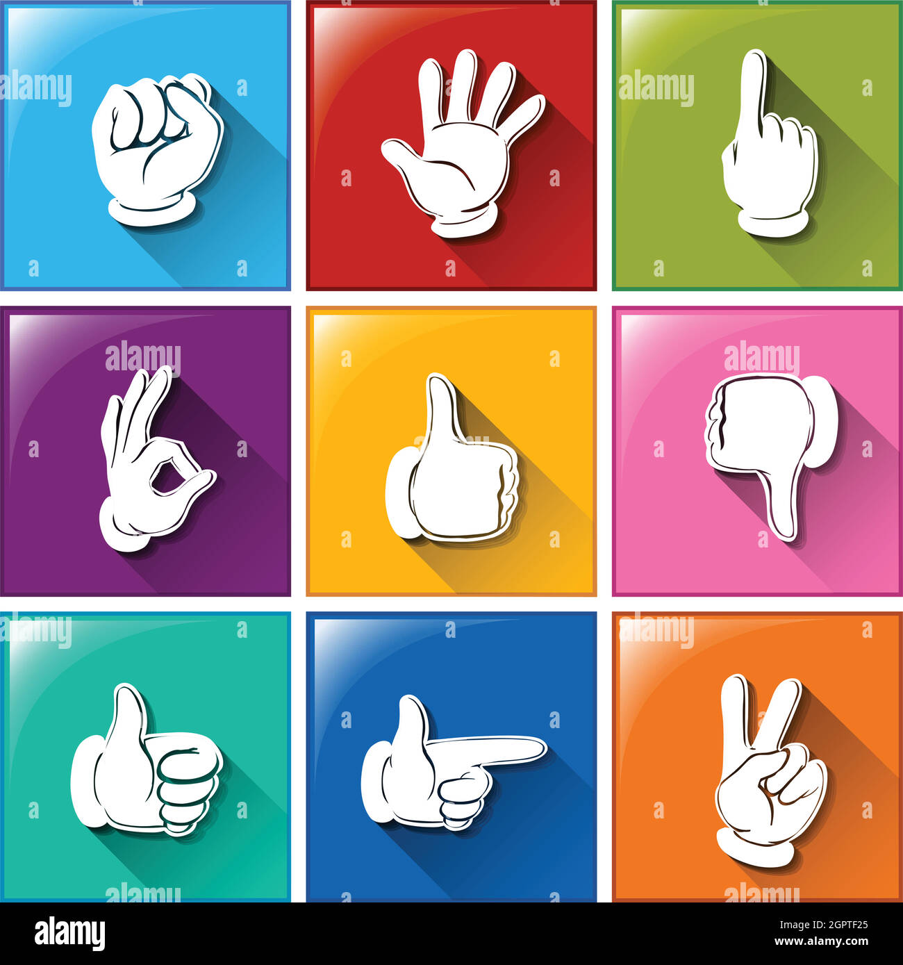 Nerves of the hand Stock Vector Images - Alamy