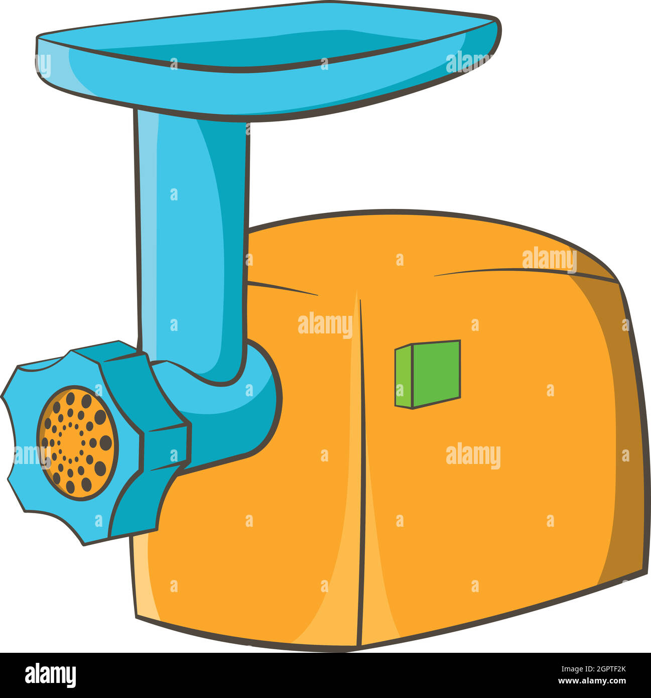 Electric grinder icon, cartoon style Stock Vector Image & Art - Alamy