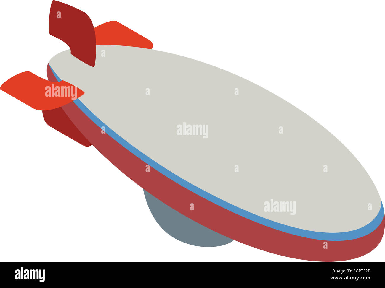 Vector illustration aerostat transport Stock Vector Images - Alamy