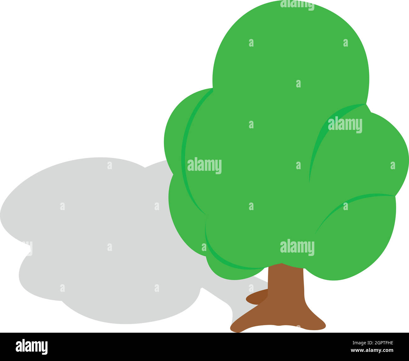 Tree 3d icon hi-res stock photography and images - Alamy