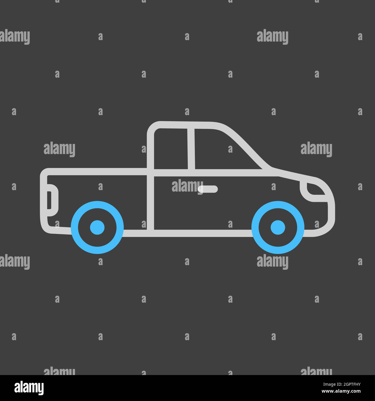 Retro van isolated on Stock Vector Images - Alamy